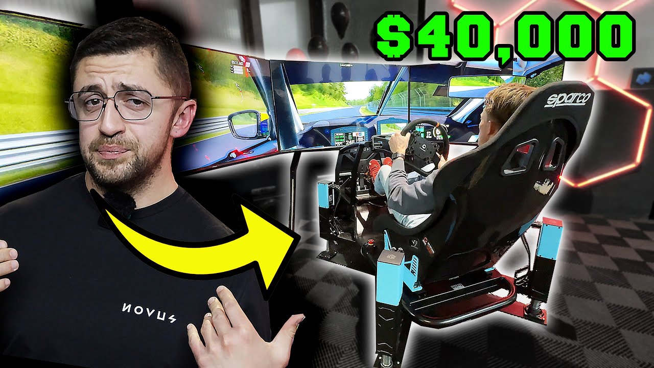 I Tried Misha Charoudin's NEW Racing Simulator! - YouTube