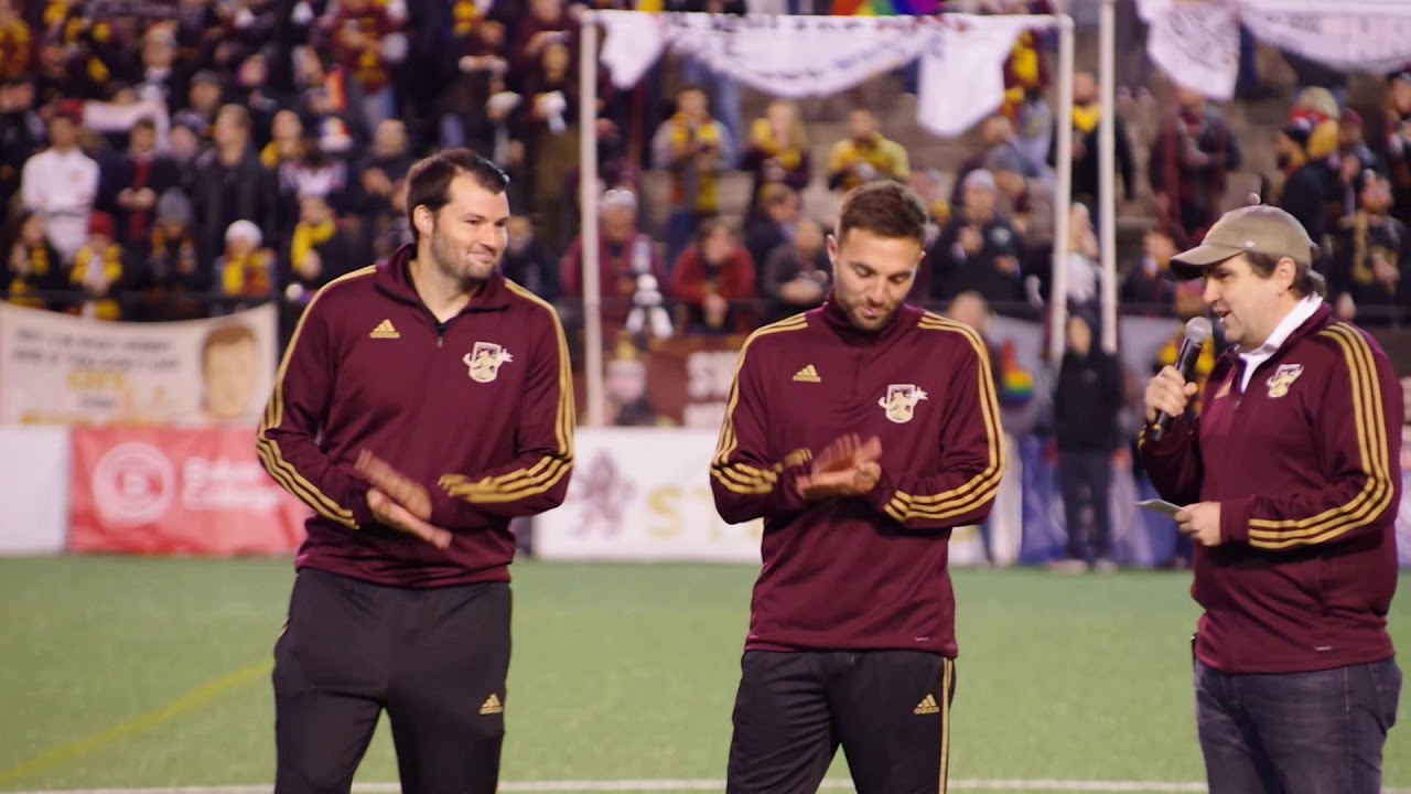 Seb Harris and Dave Edwardson honored - YouTube