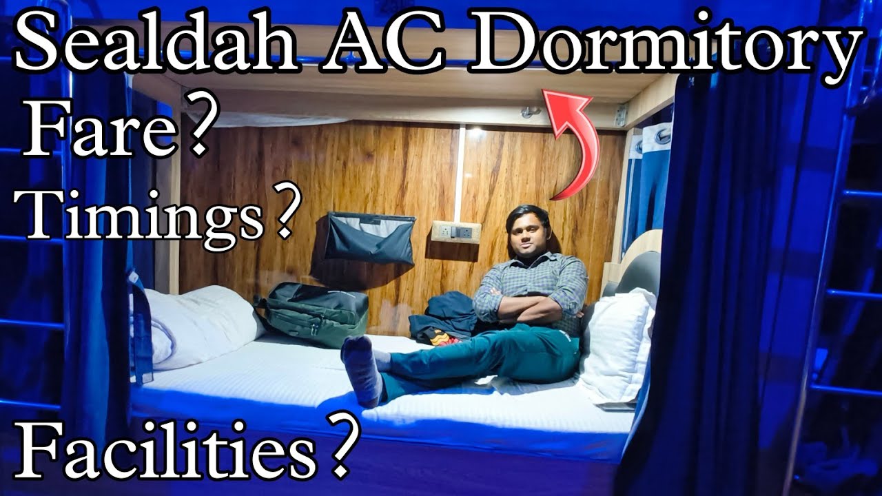 12 Hours Stay In Sealdah AC Dormitory | IRCTC Dormitory Rooms | AC ...