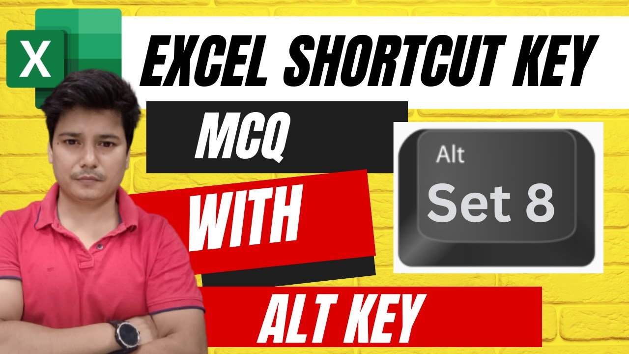 Excel All Shortcut MCQ List | Check Play List for all excel shortcuts ...