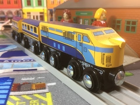 juguetes de trenes Toys "R" Us Imaginarium Wooden Toy train in Motion ...