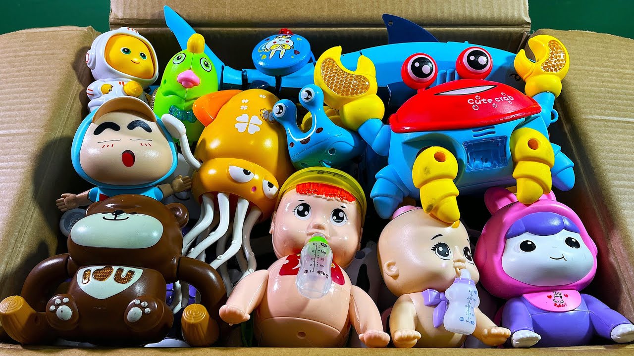 Toy asmr ,7:35 Minutes Satisfying with Unboxing ,Toys Set,Collection ...