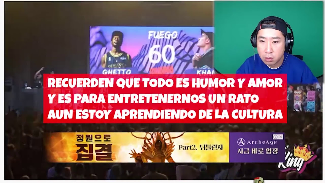 COREANO LOCO TV | Reacción Khan vs Ghetto | (Vídeo no habido) - YouTube