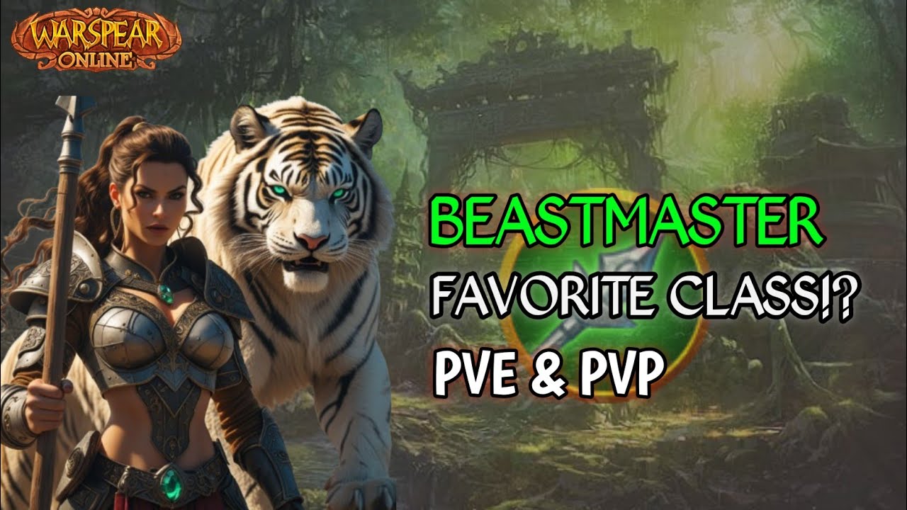 Best Damage? - my Beastmaster Build PVE & PVP | Warspear Online - YouTube