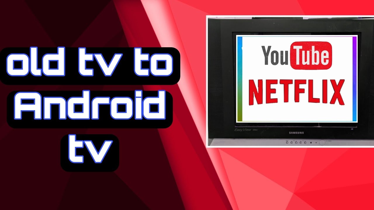 HOW TO CONVERT OLD CRT TV TO SMART TV (ANDROID TV)||MALAYALAM ! - YouTube