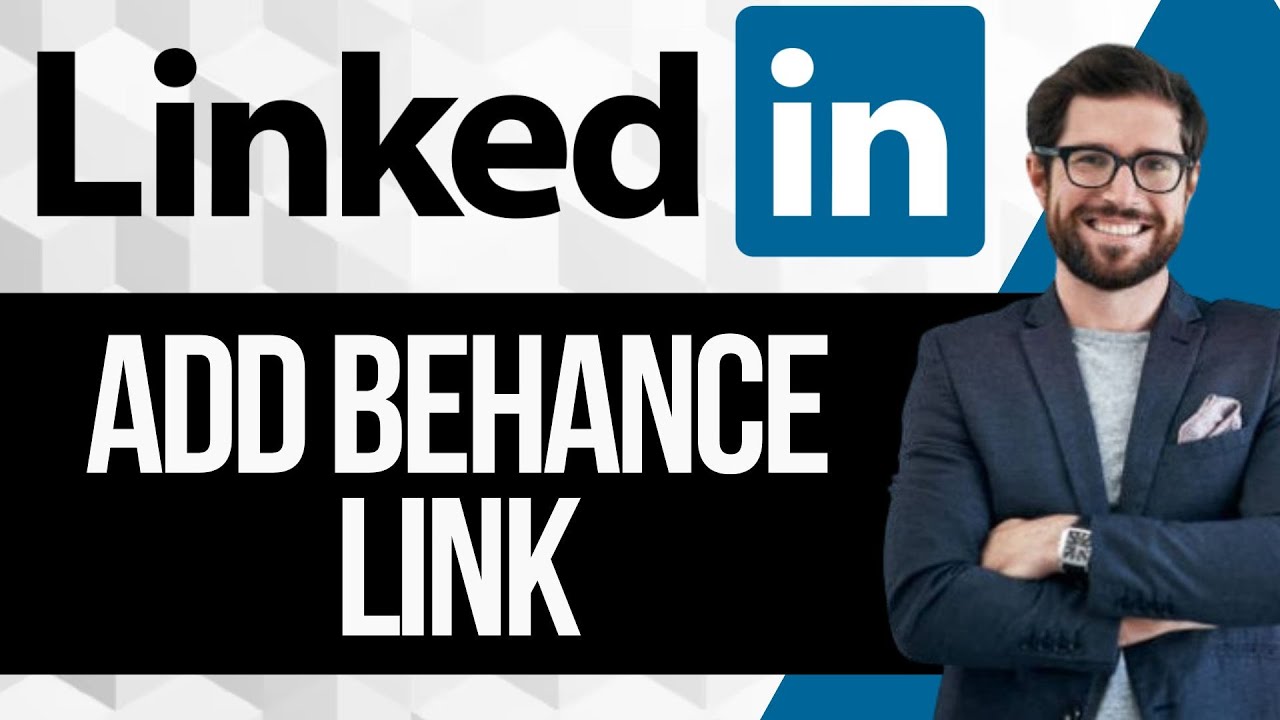 How to Add Behance Link to LinkedIn - YouTube