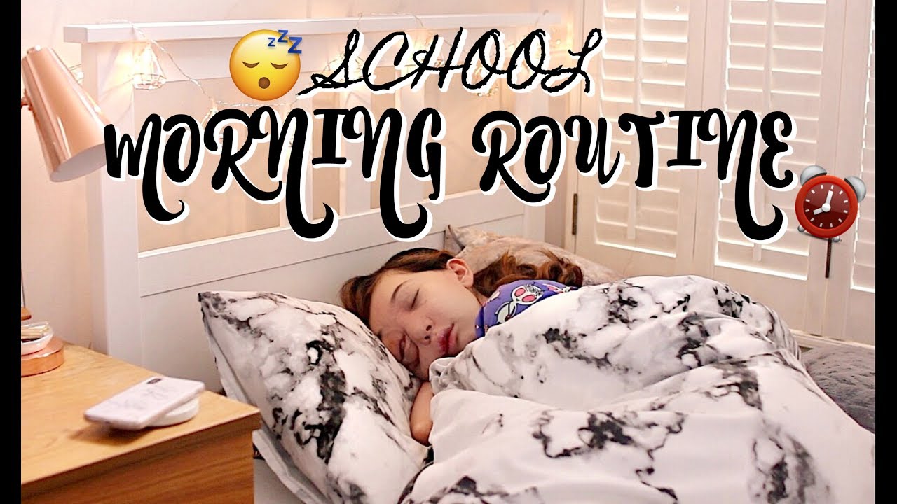MY SCHOOL MORNING ROUTINE 2019! | Nikki Lilly - YouTube