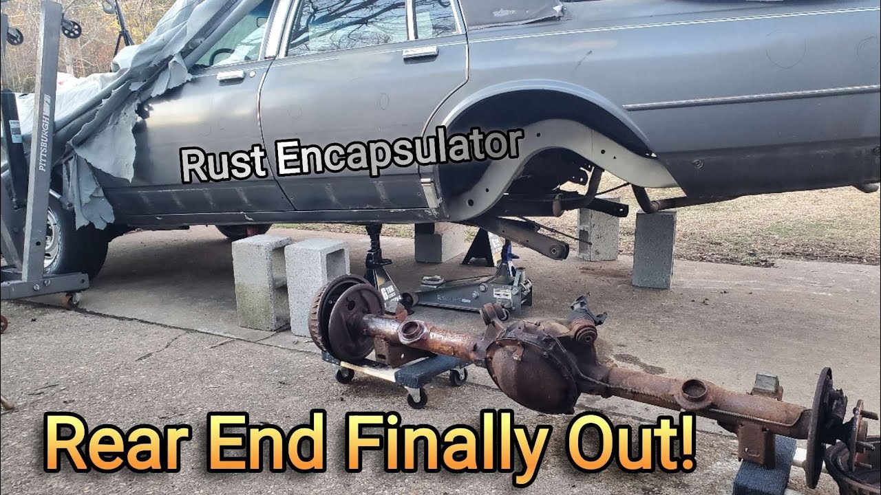 1988 Box Chevy Caprice: 8.5 Rear End Removed and Rebuild update - YouTube