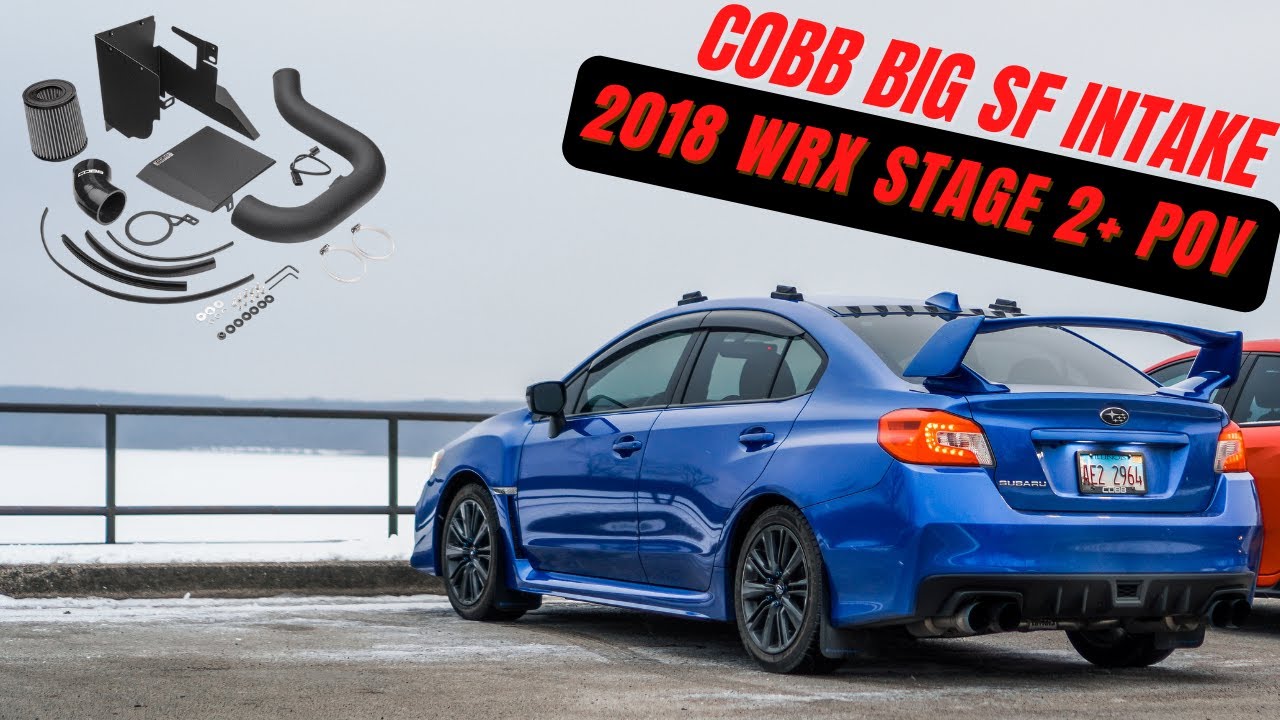 COBB BigSF Intake 2018 Subaru WRX Stage 2+ INTERIOR SOUNDS | 4K - YouTube