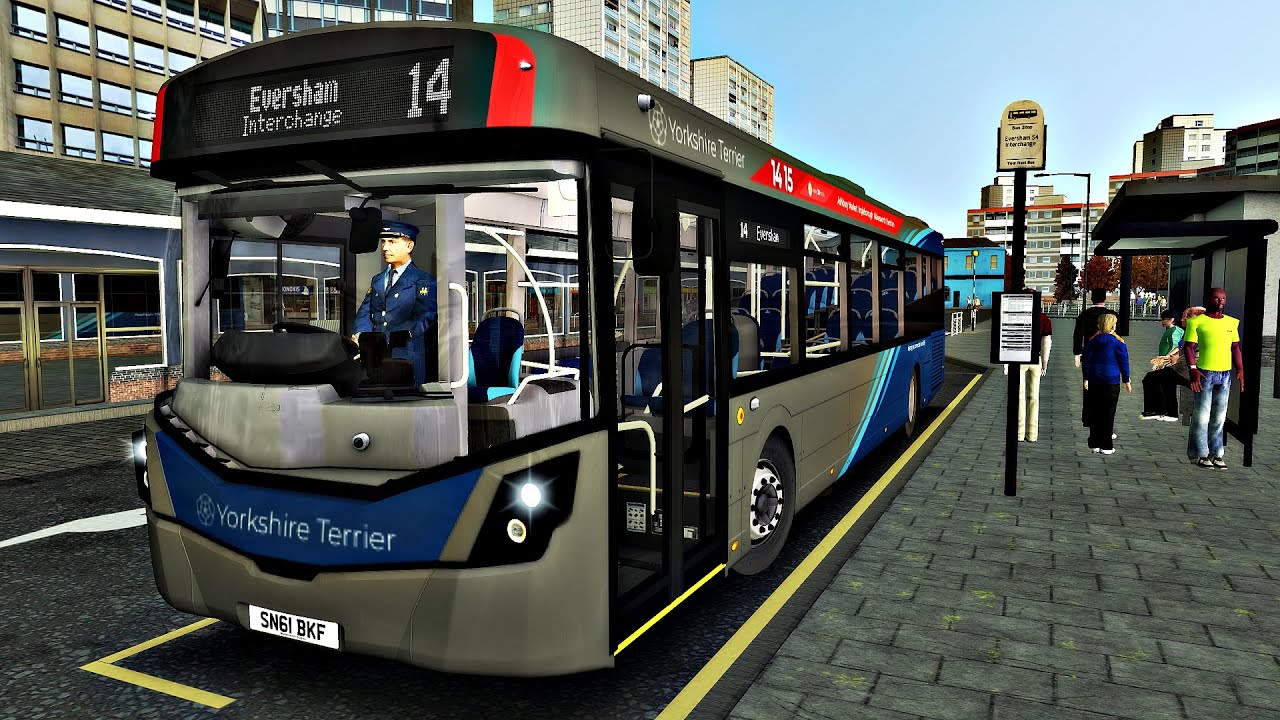 Add-on Yorkshire Counties | OMSI 2 | Volvo B8RLE Veiling 3 - YouTube