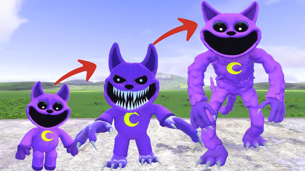 EVOLUTION OF THE CATNAP MONSTER THE FORGOTTEN CURSE NEW PLAY TIME ...