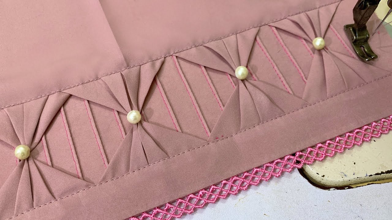 Butterfly style Trouser bottom design - Easy to making Trouser designs ...