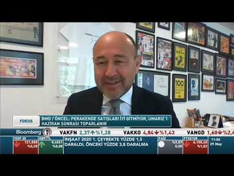 Sn.Sinan ÖNCEL'in  BloombergHT'de Sn. Güzem YILMAZ a yaptığı açıklama