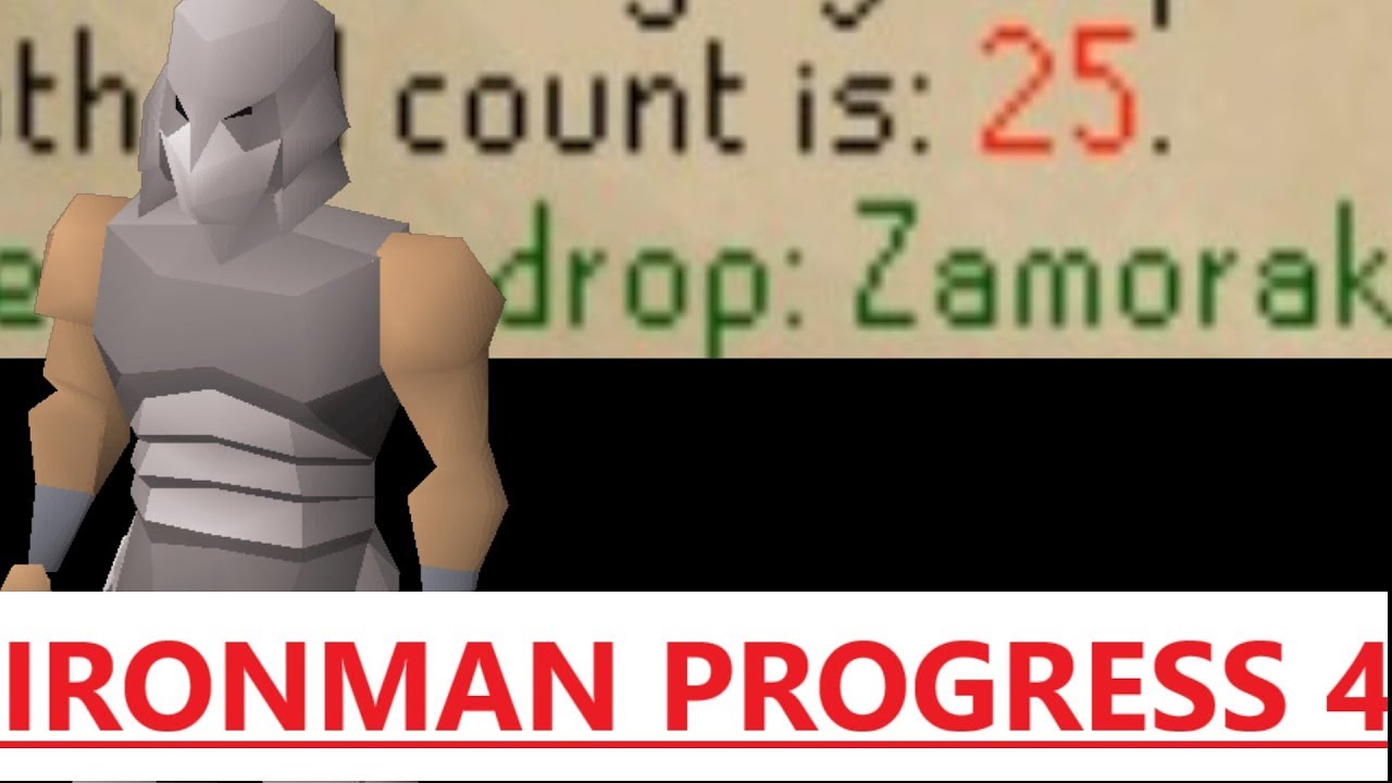 OSRS IRONMAN EP 4 [86 SLAYER] [ZAMMY DROP - 25TH KILL?!?!?] - YouTube