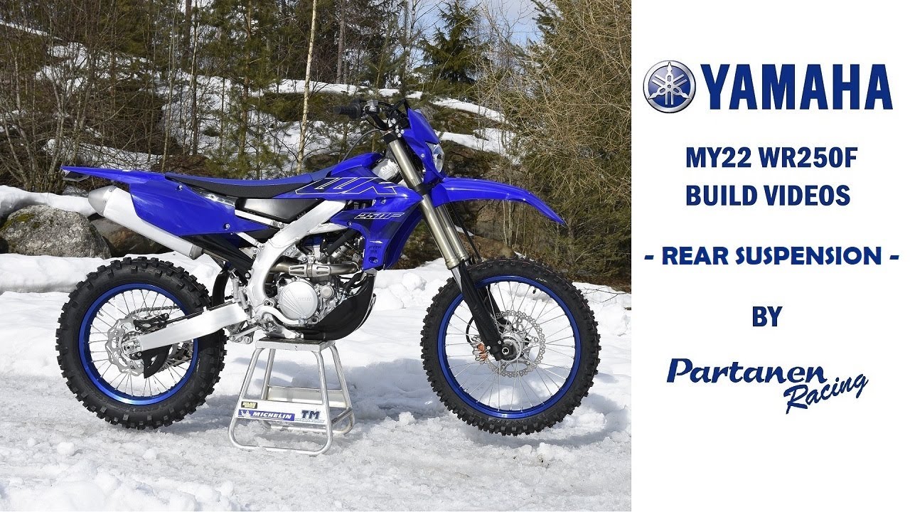 Yamaha WR250F -22 - Build Video - pt. 3 - Rear Suspension - YouTube
