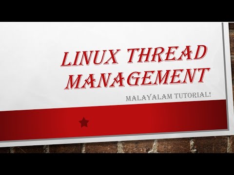 Linux thread management | Malayalam Tutorials - YouTube
