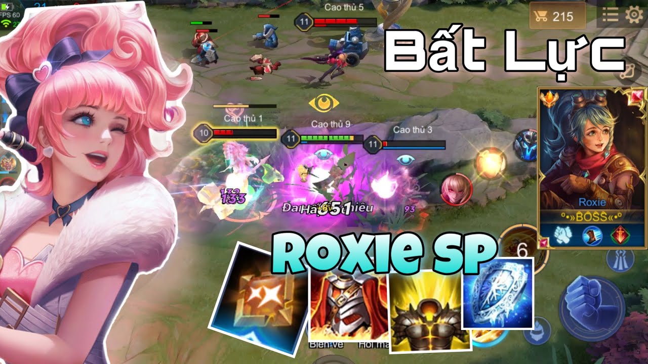 Roxie Đi “Sp FULL TANK” làm Hết Việc Của Xạ Thủ | Liên Quân Mobile ...