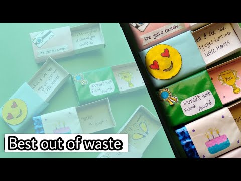 Best out of waste | Paper craft |Mini gift | Matchbox craft ideas | DIY ...