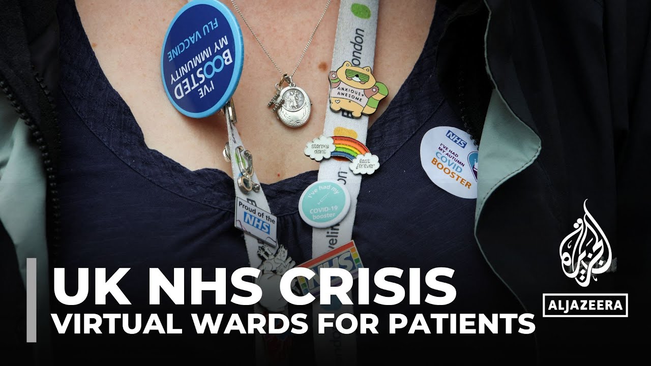 NHS crisis: UK seeks to expand virtual wards for patients - YouTube