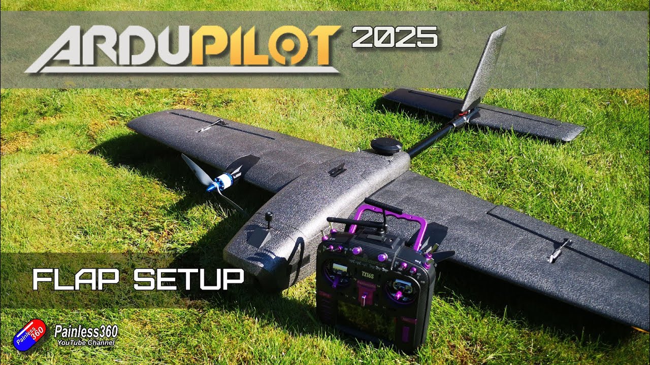Simple Ardupilot Flap Setup - YouTube