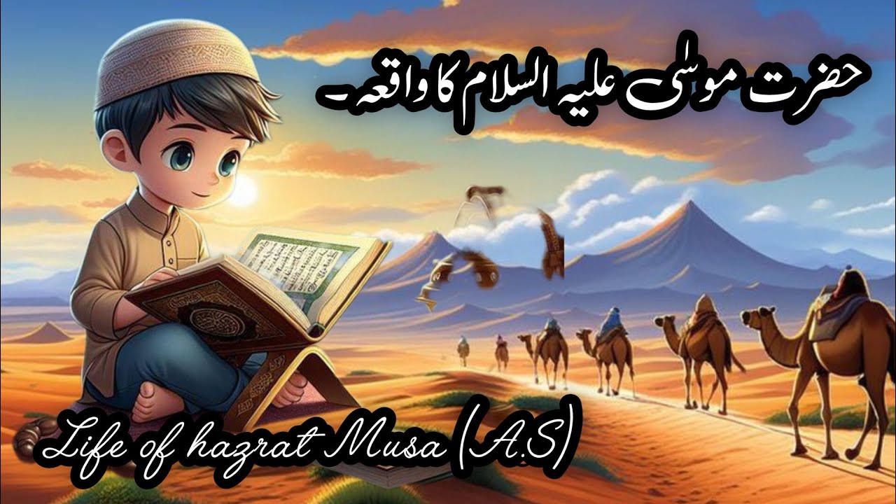 Hazrat Musa (A.S) Ka khobsurat waqeya ,,the story of hazrat Musa (A.S ...