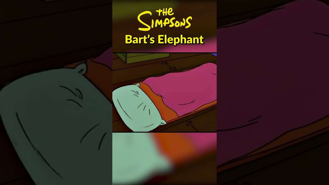 Bart gets an elephant | The Simpsons #Shorts - YouTube