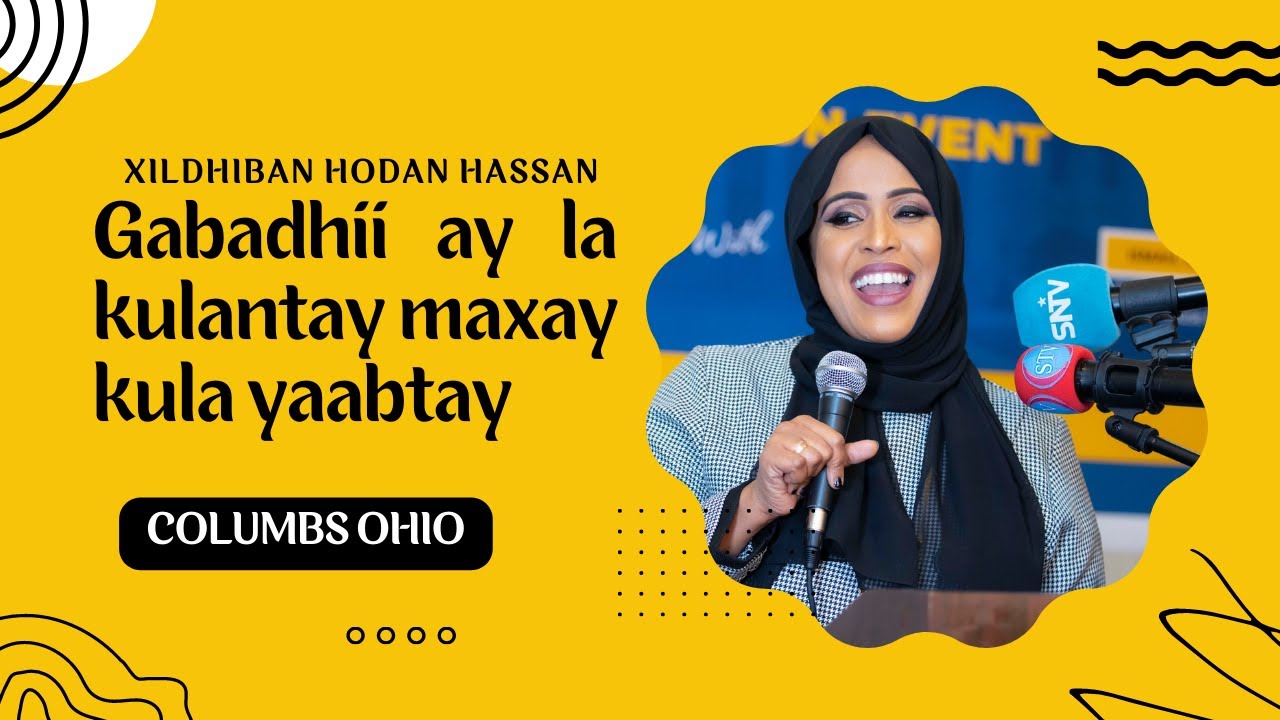 XILDHIBAN HODAN IYO HADAL JEDINTII XAFLADA ISMAIL MOHAMED - YouTube