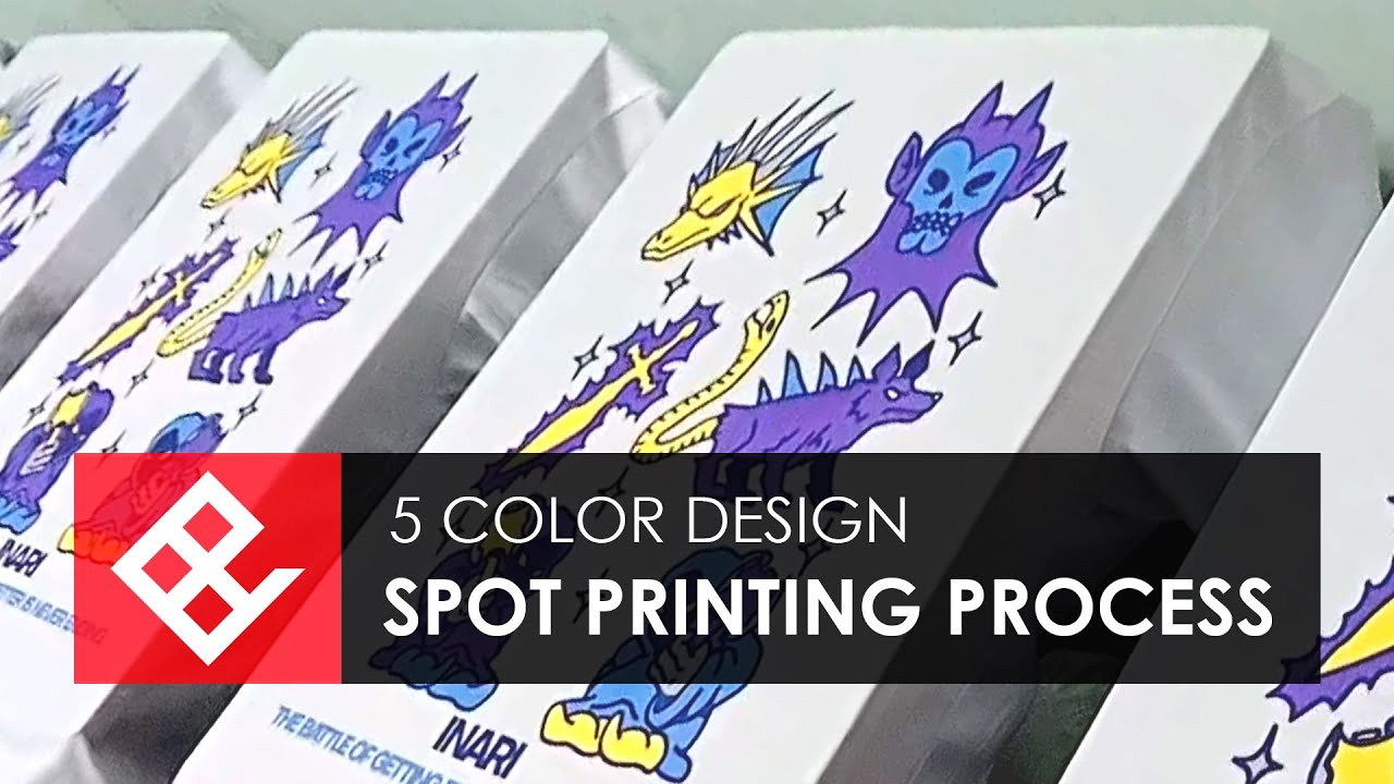 5 color Rubberized Print Spot Process ( Water-based Inks ) - YouTube