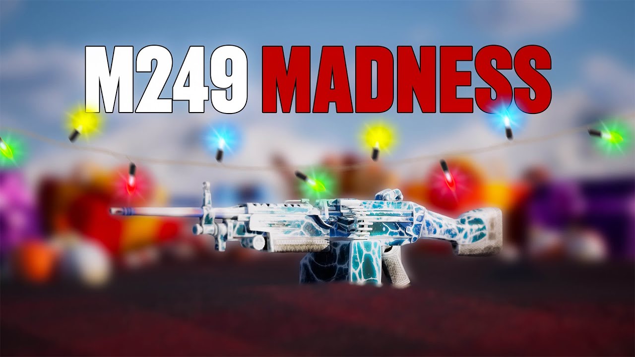 WE USED THE M249 TO DOMINATE CLANS ON A HIGH POP SERVER - YouTube