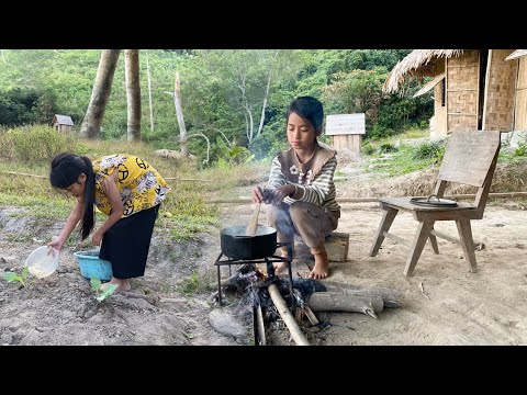 The poor girl grows her own vegetable garden and lives alone in the ...
