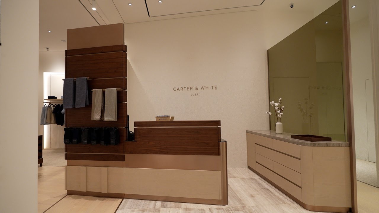 CARTER AND WHITE | RIYADH | LUXURY RETAIL DESIGN | - YouTube