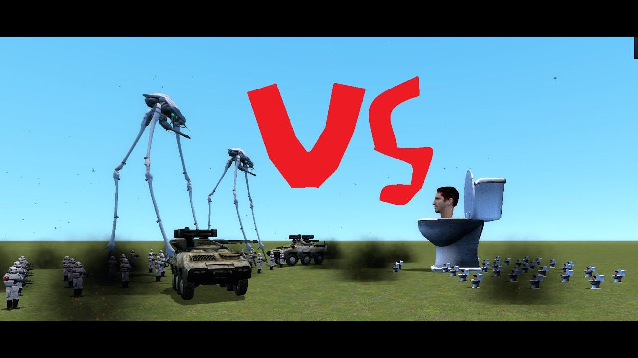 The Combine VS Skibidi Toilets!! 👍 - YouTube