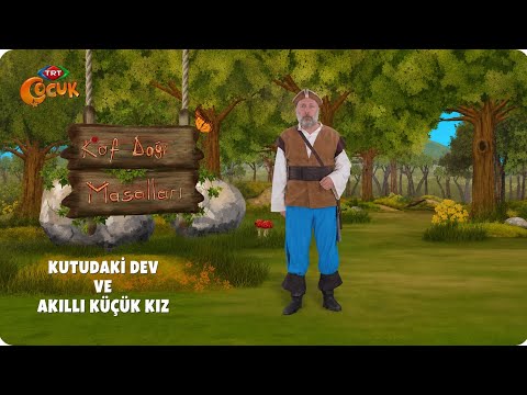 Kaf Dağı Masalları 6.Bölüm Kutudaki Dev Akıllı Küçük Kız Masalı Full HD TRT Çocuk