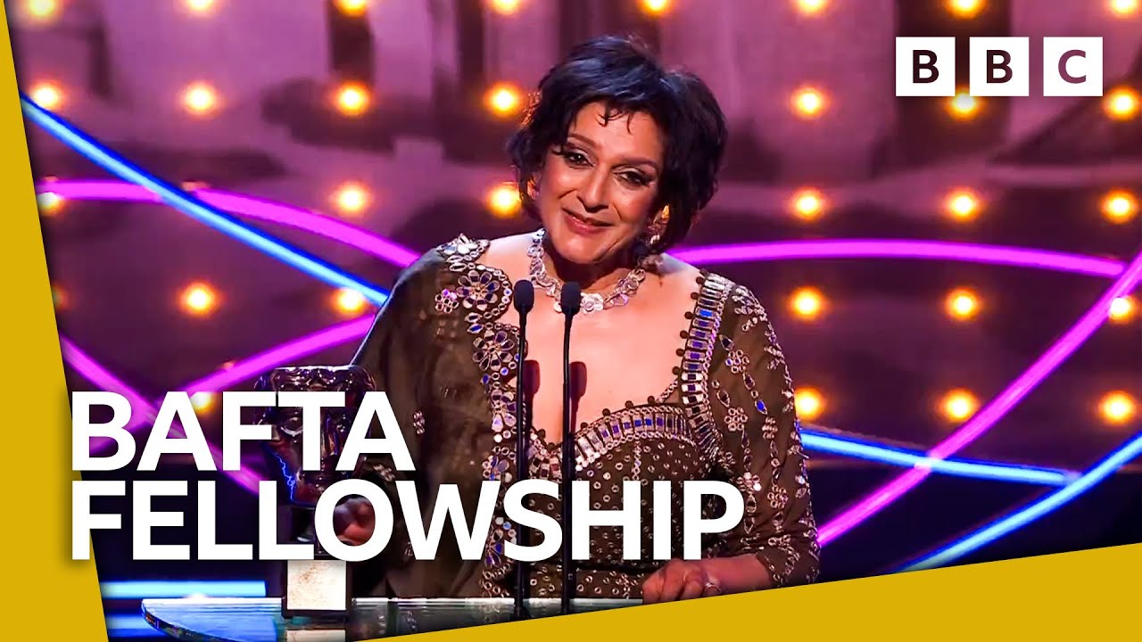 Meera Syal accepts BAFTA Fellowship 👑 | BAFTA TV Awards 2023 - BBC ...