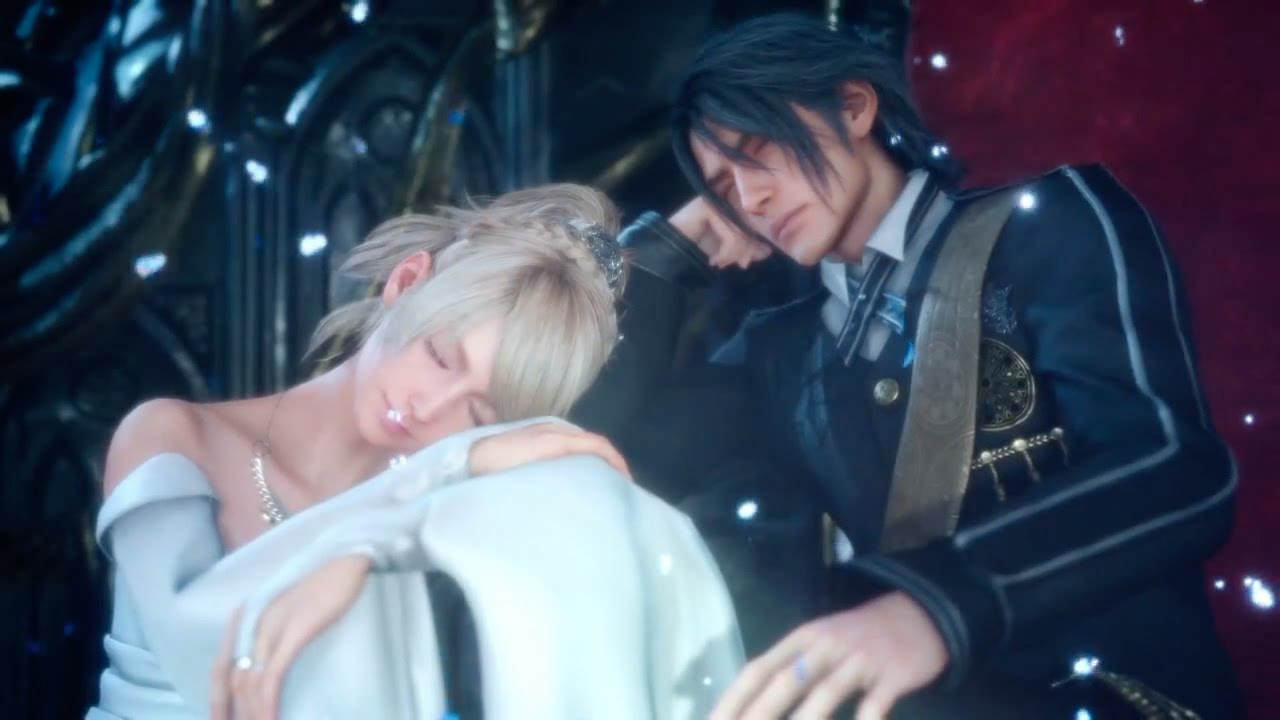 Final Fantasy XV Ending Credits - Secret Cutscenes (Noctis x Lunafreya ...