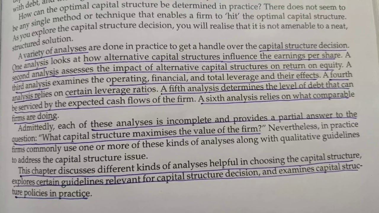 what-is-capital-structure-decision-chapter-17-introduction-part-1