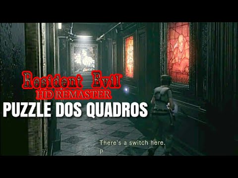Resident Evil 1 Remaster - Puzzle dos Quadros - YouTube