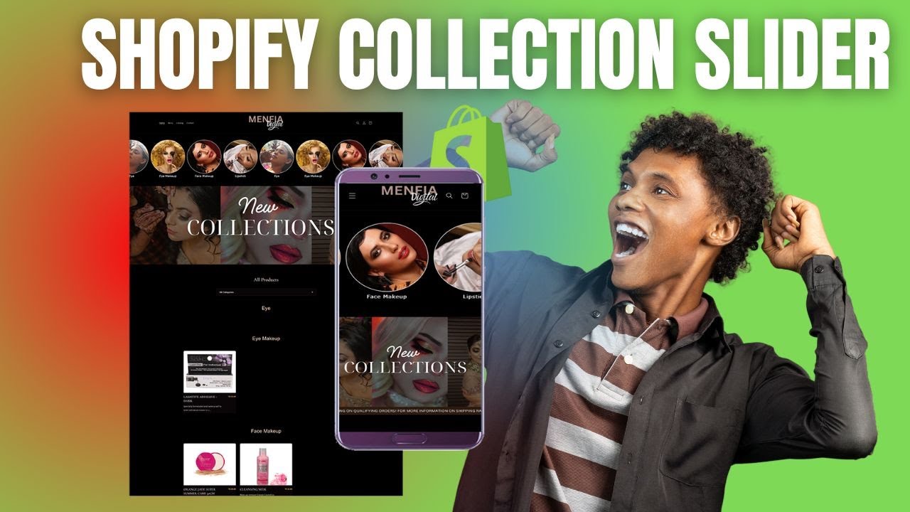 How to Add Collection Slider in Shopify Store Latest Video || Dynamic ...