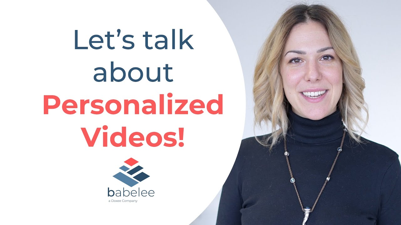 What is a Personalized Video | Video Marketing Tips - YouTube