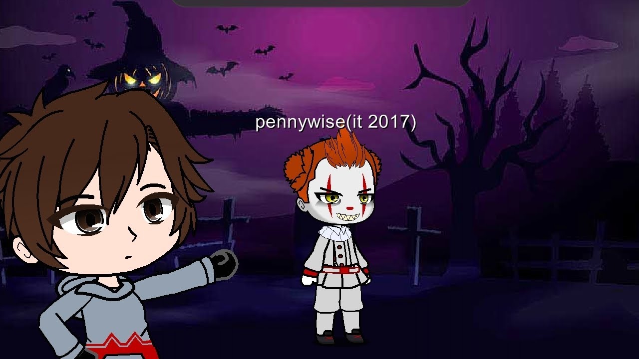 Como fazer pennywise(it 2017)no gacha club edition(olhem a descrição ...