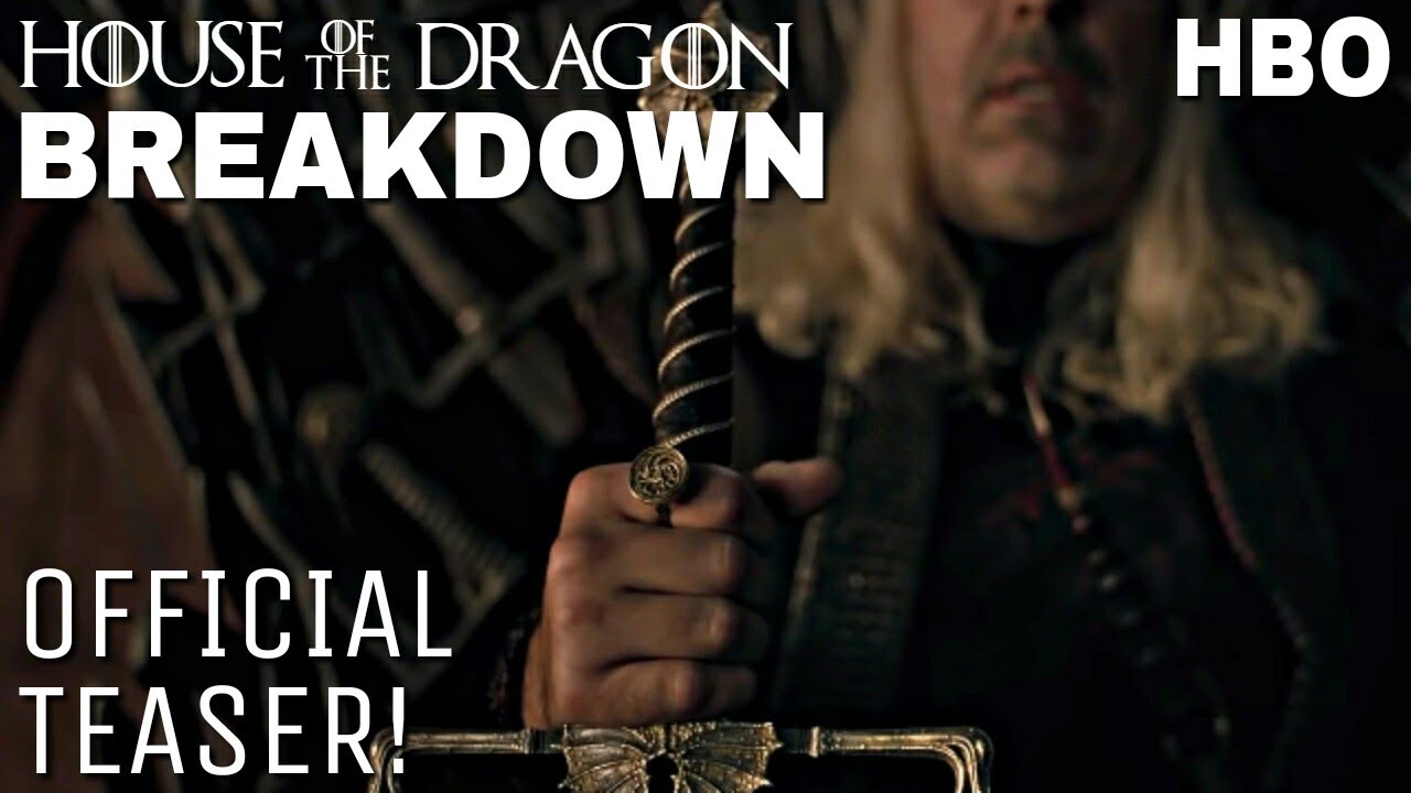 Official HBO Teaser: House of the Dragon Trailer (Explained) - Game of ...
