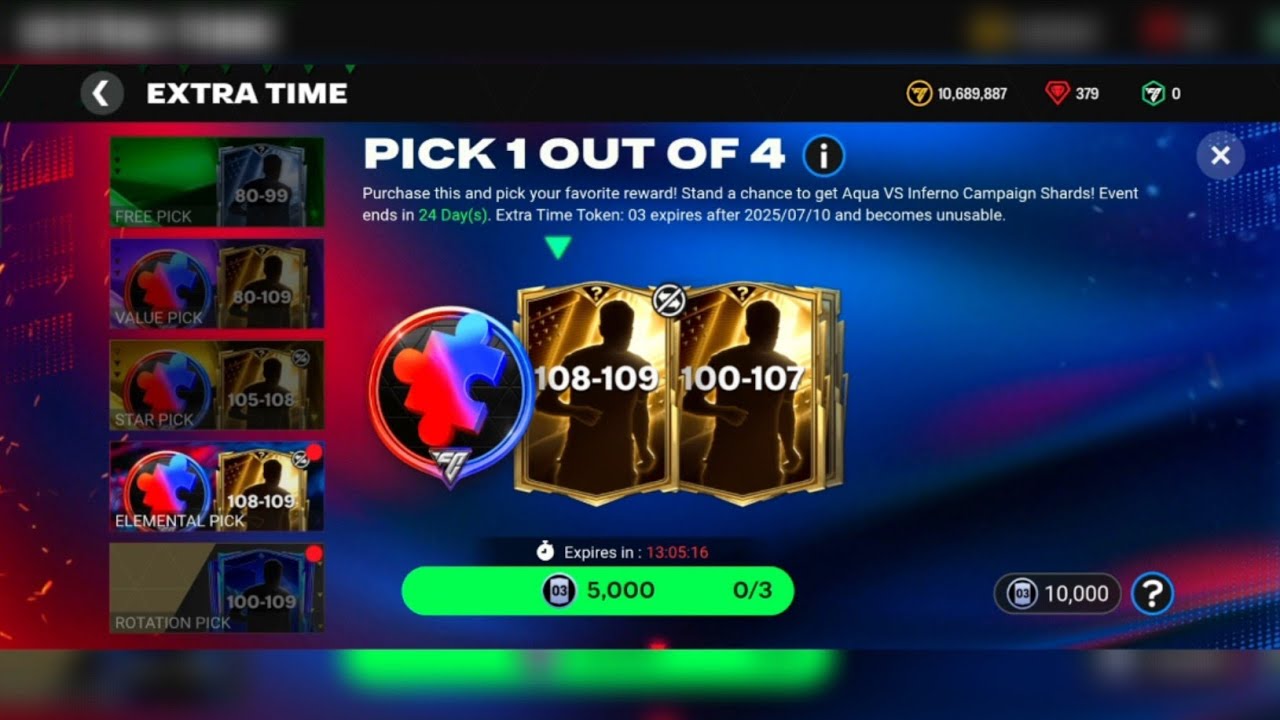 EA FC MOBILE 25 • EXTRA TIME PACK OPENING #fcmobile #fifamobile - YouTube