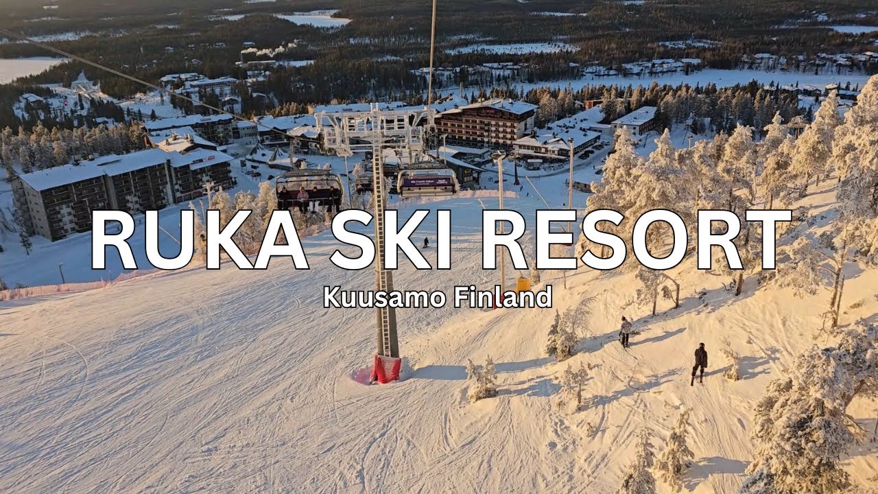 Best Ski Resort in Finland | Ruka Kuusamo | Lapland - YouTube