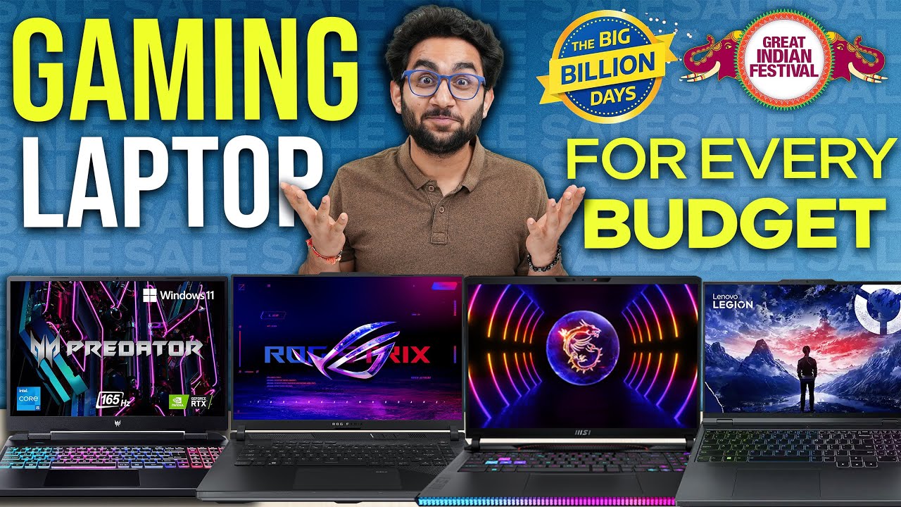 Gaming/Productive Laptops For Every Budget To Buy During This Flipkart ...