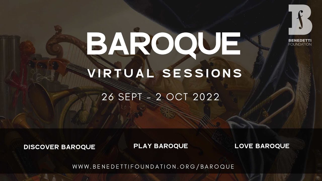 Join the Baroque Virtual Sessions 2022! - YouTube