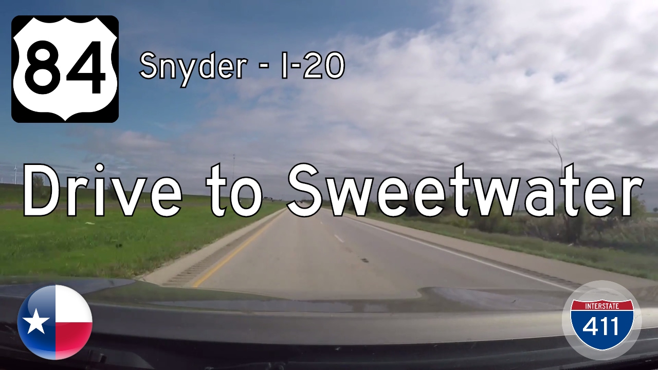 US Highway 84 - Snyder - Interstate 20 - Texas | Drive America's ...