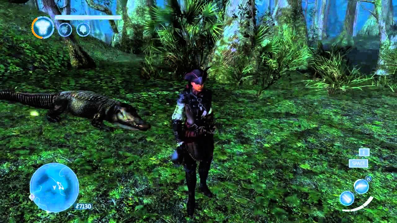 Assassin's Creed Liberation HD - Alligator vs Assassin Fight - YouTube