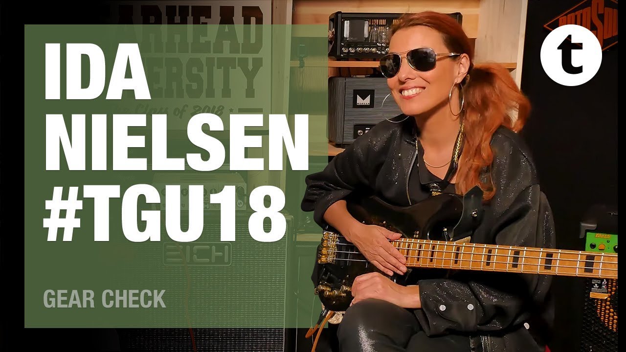 #TGU18 | Playing Bass for Prince | Interview with Ida Nielsen | Thomann ...
