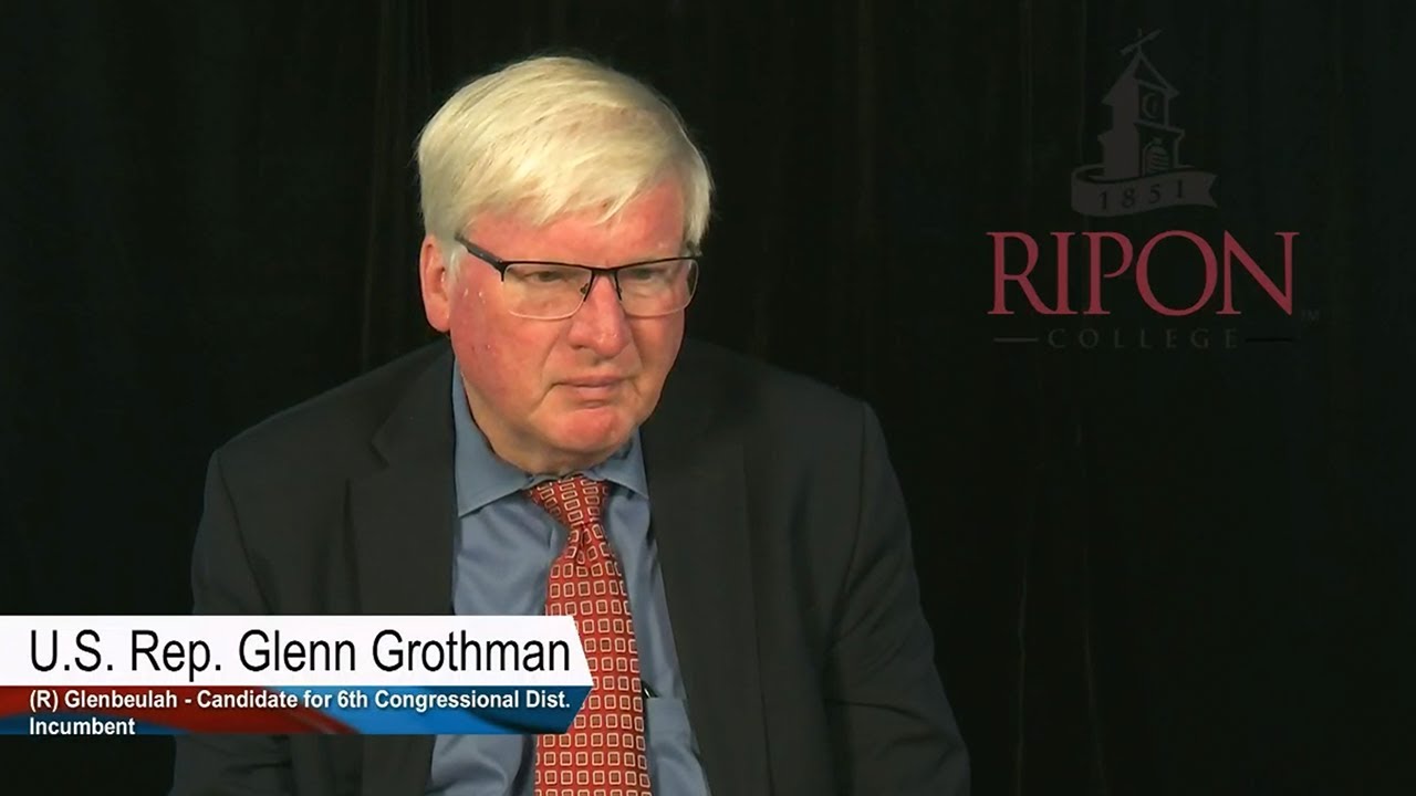 Campaign 2024: U.S. Rep. Glenn Grothman (R) Glenbeulah - Incumbent ...