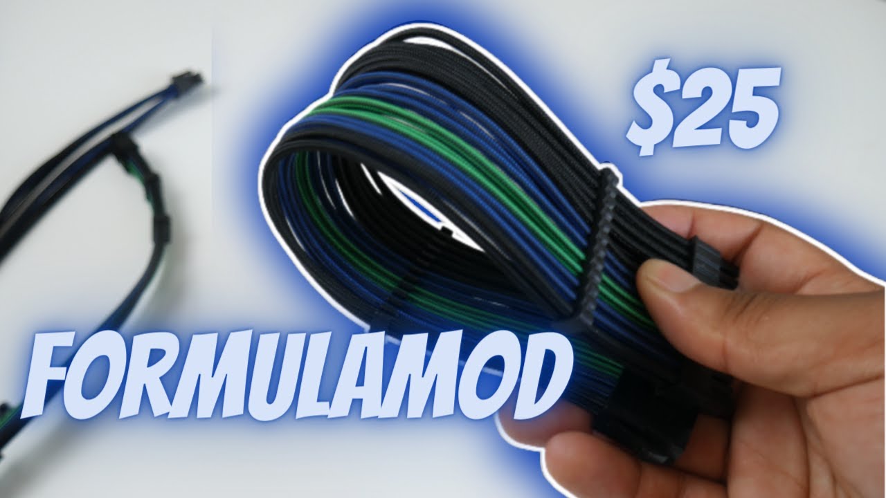 FormulaMod Extension Cable Kit $25 (Review/Overview) - YouTube